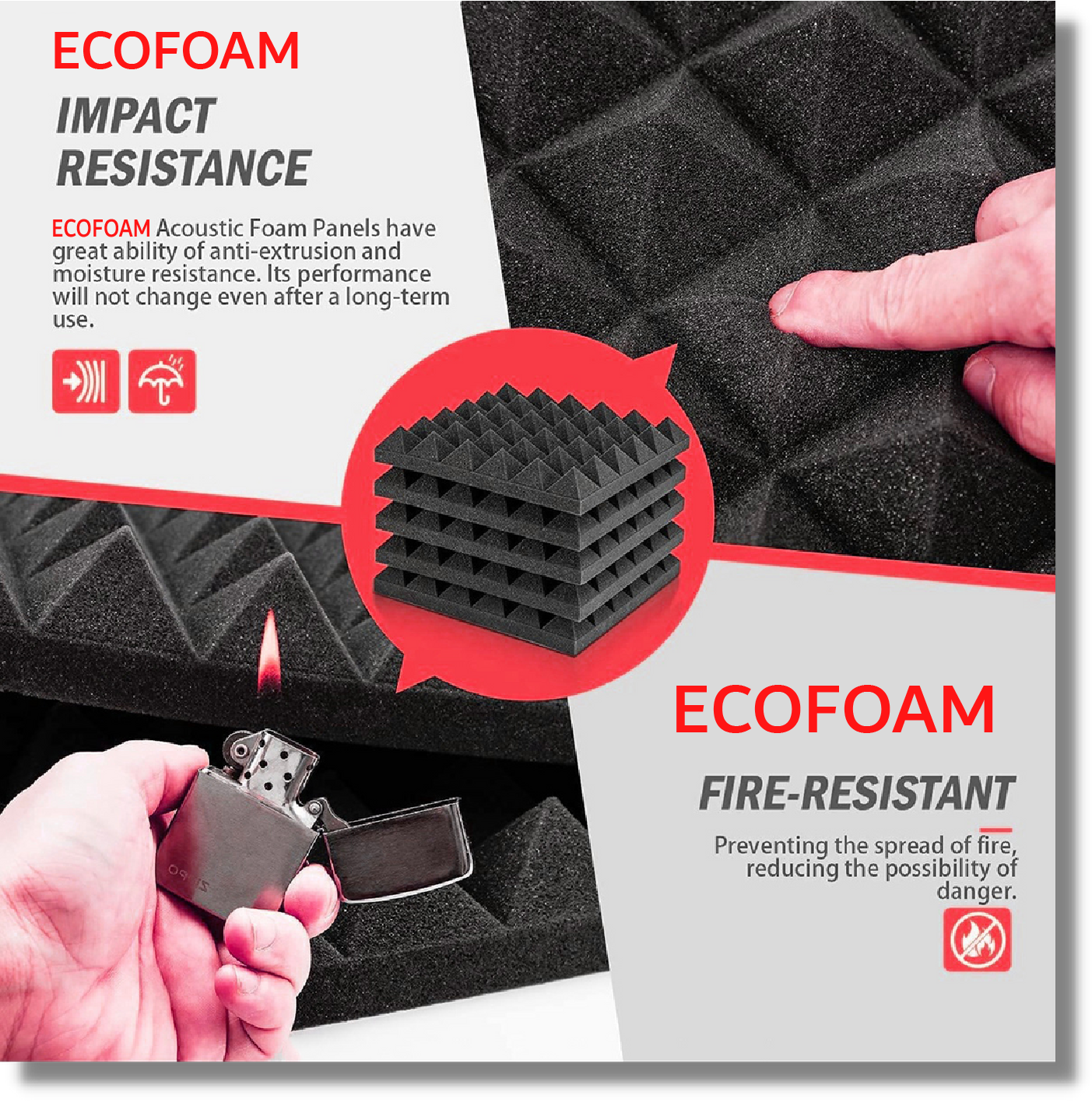 Ecofoam- Acoustics panels